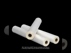 High Gloss BOPP Thermal Lamination Film 1