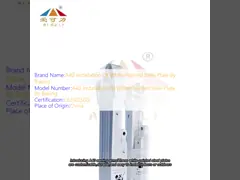 China Sunshade Awning Replacement Part A40 Installation Of White-Painted Steel Plate By Baking for sale