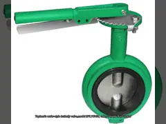China Wafer-style butterfly valve for sale