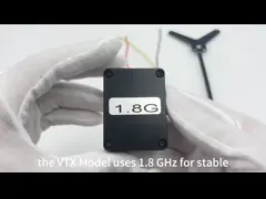 1.8GHz 4W 11CH Video Transmitter FPV VTX with Adjustable Power 200MW-4000MW for Drone Transmission