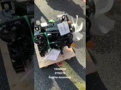 3TNV76-KYT Дизельный двигатель Yanmar рядный трехцилиндровый, 17,4 кВт, 2800 об/мин