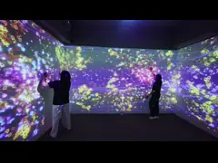 China 6000 Lumens Immersive Restaurant Experience 1024*768 Interactive Dining Spaces for sale