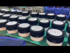 China 100W 150W 200W 250W Aluminum Fin LED High Bay Lights For Commercial Lighting With Reflector for sale