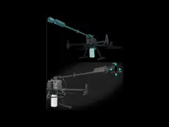 Quick Release Drone Flame Thrower 100W Drone Fire Thrower 24V