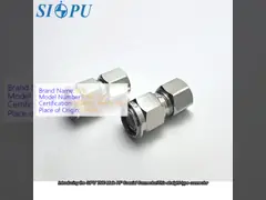 TNC Male RF Coaxial Connector for Mating with RG 142B/U Cable