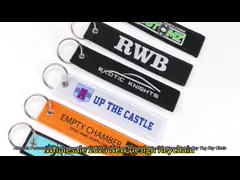 China Turbocharged Custom Keychain - Industrial Warning Stickers & Bilingual Text - Swap Any Mechanic Art! for sale
