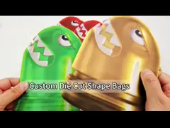 Exotic Die Cut Mylar Bags