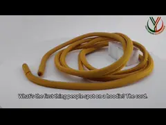 China Garments 5mm Round Polyester Drawstring Cord Metal And Fabric Ends for sale