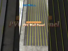 China Sound Insulation PVC Wall Panel Thermal Insulation Wall Board For Bedroom Office Partition Wall Energy Saving Material for sale