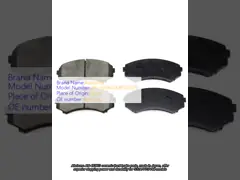 AN-493KG Akebono Front Brake Pad Set Ceramic Disc For S32A/V73/V6#