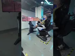 01.128 racing car simulator with 3 screen.