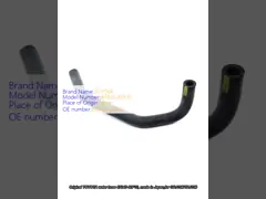 87245-60F10 TOYOTA Rubber Water Hose Original For GRJ15#/TRJ15#