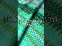Durable Double Knit Fabric with 85% Recycled Nylon and 15% Spandex for Lightweight 135gsm Wear