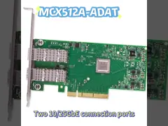 Mellanox MCX512A-ADAT ConnectX-5 Dual-Port 25G SFP28 PCIe 4.0 Network Card for Data Center