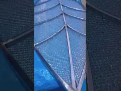 China 3000K To 6500K Modern Luxury Ceiling Lights Brass Gold Crystal Chandelier Double Rimmed for sale