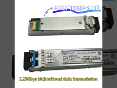 Finisar FTLF1318P3BTL SFP Fiber Optic Transceiver Module 1000BASE-LX 1G Fibre Channel 10km Range