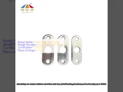 Custom Stainless Steel Stamping Iron 3 Hole Plate Durable Sheet Metal Hardware