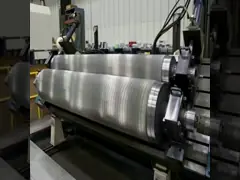 Single Facer Corrugator Roll Peripheral Heating
