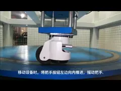 China Heavy-Duty 10-Inch High-Strength Inflatable Caster Wheels with Pressed Steel and Rubber Construction for sale