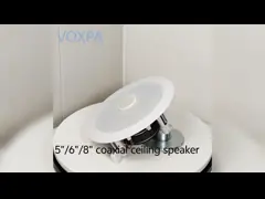 China 5 Inch Coaxial Speaker 20W Economic Ceiling Speaker Flush Mount for sale