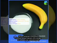 Agricultural Ammonium Chloride Fertilizer NH₄Cl 25% Nitrogen