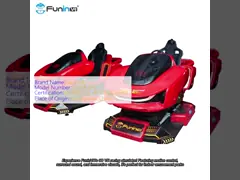 Experience the Thrill of Racing with 9D Virtual Reality Simulator Low Maintenance 1500KG Capacity