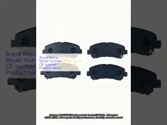 AN-751WKG Brake Pads AKEBONO OE Number 41060-JE21A For Qashqai/X-TRAIL