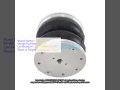 Air Spring Systems SP2917 by Dunlop Suspension Air Bag for Pneumatic Applications