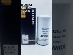 KOMAI Fuel Oil Filter 26320-84300 2632084300 For Hyundai Truck Excavator Diesel Engine Parts