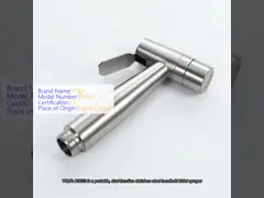 China Portable dual-function handheld bidet sprayer set for bathroom and toilet use for sale