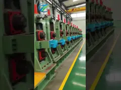 ERW32 Stahlrohrproduktionslinie für Rundrohre 76-140mm