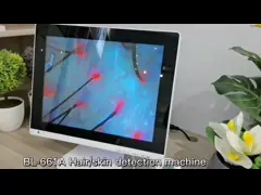 China 15 Inch HD Three Spectrum Hair Analyzer Machine Home Salon Hair Health Analyzer for sale