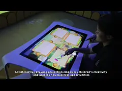 China AR Painting Projection Games Content Updates Remote Management For Shopping Malls for sale