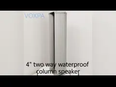 中国 2ウェイ 100Vラインコラムスピーカー 40W アルミニウムPAスピーカー 販売のため