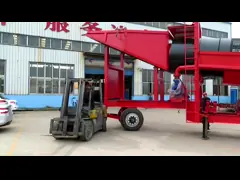 China-Made Complete 200t/h Gold Washing Plant Sieving Machine Mineral Separator Engine Pump Motor Ge