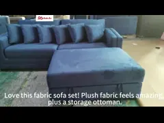 China Nordic Design Assemble Sofa Sets with Storage Ottoman for Living Room for sale