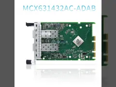 MCX631432AC-ADAB Mellanox 25GbE Dual Ported QSFP56 Network Card With PCIe Gen4 X8 Interface