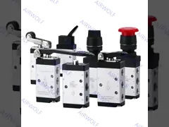China AIRTAC M5 Series 5/2 way Pneumatic Mechanical Control Valve 1/8", 1/4" with 0~1.0MPa Operating Pressure –20~+70℃ Working Temperature Range and Directional Control Function for sale