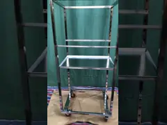 China 400kg Load Bakery Tray Rack Commercial Bakers Rack 430SS 201SS Aluminum for sale