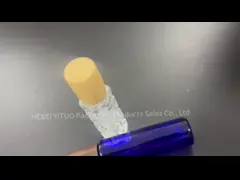 China 15ml Perfume Roller Bottles with Metal Roller Ball - 2cm Width × 7cm Length - Glass & Plastic Options for sale