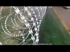 Stainless Steel Bto-22 Woven ODM Barbed Razor Wire
