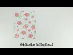 10*8 Inch Plastic PBT Blank Sublimation Cutting Board Custom Rectangle Sublimation Chopping Board