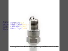 Generatore di candela R5B12-77 con doppio elettrodo e resistore a iridio per G3406 TBG616 V-8 QSK60 FG240 W25SG