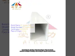 China High-quality 40mm Galvanized Square Tubing Aluminum Alloy Manual Modern Design-Durable Windproof for Awnings Camping Outdoor Use for sale