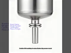 Precision CNC Machining China Custom Titanium Alloy Pressure Vessel Manufacturing