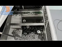 China Customized Step Feeder Automatic Metal Parts Vibratory Conveyor Feeding System  for sale