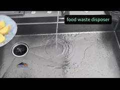 China High Power Kitchen Waste Disposer DC Motor Food Waste Disposer 1100ml Capacity 6 Stage Grinding for sale