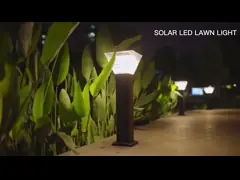 Luz solar LED de jardín impermeable - doble color de temperatura ajustable Ideal para el paisaje y el jardín
