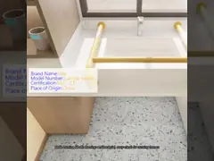 Commercial Nursing Home Flooring with Antibacterial Easy-Clean Features