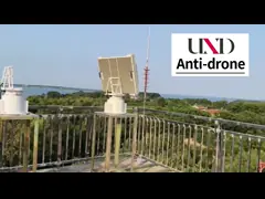 X Band Digital Phased Array Radar with 5km Drone Detection 6km Range and 360° Azimuth Coverage for L